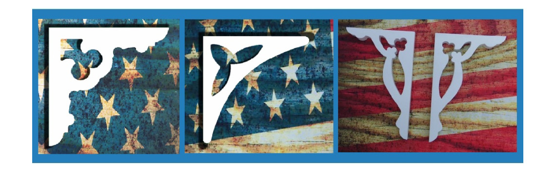 The Victorian Trim Shop -Victorian Gingerbread Fretwork, Porch Brackets ...